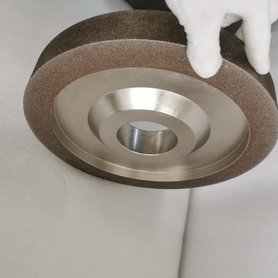 China Electroplated CBN Grinding Wheel 405 mm OD with Electroplated Nickel Bond and Customized Grit Size for Precision Grinding for sale