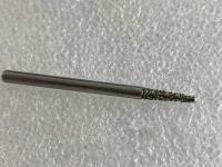 China Electroplated Diamond Grinding Pins With Steel Body Grit Number D30/35, R1*3*10*45*3 for sale