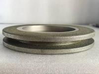 China Special Shaped Electroplated Diamond Grinding Wheel Used For Profile Grinding, Grit Number D120/140 for sale