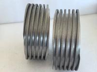 China Helical Electroplated CBN Grinding Wheel B126 with Steel Base Body for Sharpening Knives for sale