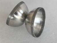 China 54.3mm Diameter B126 Electroplated CBN Grinding Disc For Precision Grinding for sale