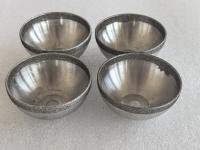China 54.3mm Diameter B126 Electroplated CBN Grinding Disc For Precision Grinding for sale