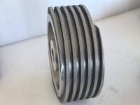 China Helical Electroplated CBN Grinding Wheel B126 with Steel Base Body for Sharpening Knives for sale