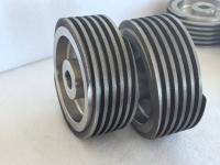 China Helical Electroplated CBN Grinding Wheel B126 with Steel Base Body for Sharpening Knives for sale