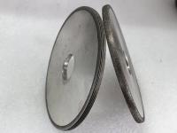 China 150mm Electroplated CBN Chamfering Wheel with B140/170 Grit and 31.75mm Bore for Precision Grinding for sale