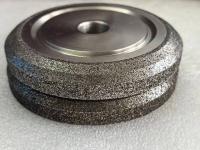 China Electroplated CBN Grinding Wheel 120mm B60/70 Grit Black Sharp Long Life Span for Tool Grinding for sale