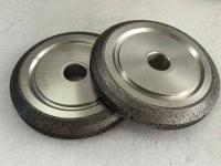 China Electroplated CBN Grinding Wheel 120mm B60/70 Grit Black Sharp Long Life Span for Tool Grinding for sale