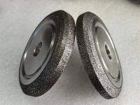 China Electroplated CBN Grinding Wheel 120mm B60/70 Grit Black Sharp Long Life Span for Tool Grinding for sale