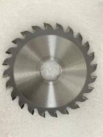 China Carbide Saw Blade 115mm 25.4mm Bore Steel Body for Cutting Aluminium Profiles for sale
