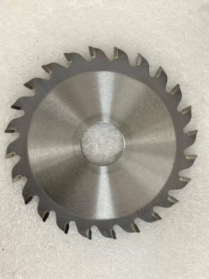 China Carbide Saw Blade 115mm 25.4mm Bore Steel Body for Cutting Aluminium Profiles for sale