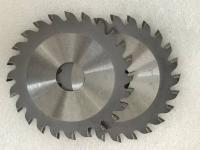 China Carbide Saw Blade 115mm 25.4mm Bore Steel Body for Cutting Aluminium Profiles for sale