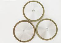 China Fine Grinding Resin Bond Grinding Wheel Small Heat Loss High Processing Speed for sale