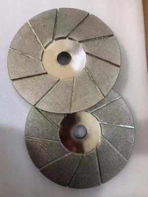 China 250mm x 25mm Diamond Sharpening Wheel with 32mm Inner Hole - D40/50 Grit for Knife Sharpener Machines for sale