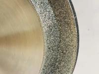 China Electroplated CBN Diamond Wheel Cbn Abrasive Wheels 20mm Thickness ISO Certification for sale