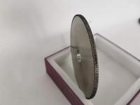 China 6mm Thickness Double Layer CBN Diamond Wheel Round Shape 125MM * 6MM * 20MM for sale