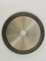 China 6mm Thickness Double Layer CBN Diamond Wheel Round Shape 125MM * 6MM * 20MM for sale