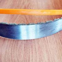 China Straight Cut Steel Substrate Diamond Band Saw for sale