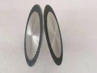 China Electroplated CBN Grinding Wheel 1A1 Shape 100mm Diameter 0.8mm Thickness for Wood Band Saw Sharpening for sale