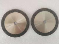 China Electroplated CBN Grinding Wheel 1A1 Shape 100mm Diameter 0.8mm Thickness for Wood Band Saw Sharpening for sale