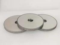 China B140 Grit CBN Diamond Wheel Double Layer 150*6*20*2 for sale