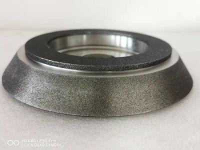 China Gray Electroplated CBN Grinding Wheels With Steel Body Coupled for sale