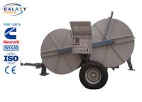 China 140KN Cable Pulling Equipment , 4km/H Correspending Speed Hydraulic Wire Puller for sale