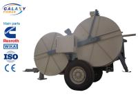 China 140KN Cable Pulling Equipment , 4km/H Correspending Speed Hydraulic Wire Puller for sale