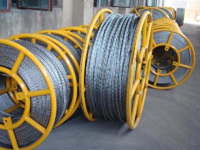 China Anti‑twist Steel Wire Rope Non‑Rotating Wire Rope for Transmission Line Stringing for sale