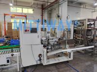 China 380V / 50HZ Carton Box Erector Machine With Touch Screen Operating System for sale