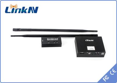 China UHF COFDM Receiver 2M-8MHz adjustable Dual Antenna Diversity Reception for sale