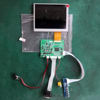 China 5.6 Inch LCD Driver Board AV VGA Input Signal 640*480 50PIN for AT050TN22 V.1 AT056TN52 V.3 for sale