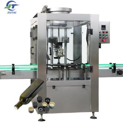 China Glass Bottle Screw Capping Machine Semi-Automatic Motorized Sealing for Aluminum Cap New for sale