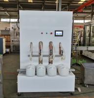 China Semi Automatic Small Liquid Detergent Chemical Filling Machine for Plastic Bottle 1000ml for sale