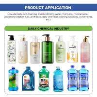 China Multi-Purpose 304/316 Stainless Steel Automatic Gravity Water Juice Beverage Filling and Capping Machine for Non-Foaming Liquid for sale