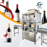 China Automatic Liquid Negative Pressure Red Wine White Wine and White Dry Wine Filling Machine Alcohol Glass Bottle Filling Line for sale