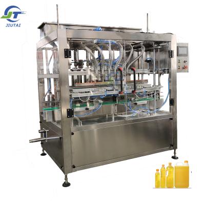 China Automatic Lubricant Engine Motor Oil Filling Machine 4 Head Production Line With Capping Sealing for Lube Fluid Bottling for sale
