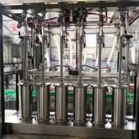 China Automatic Lubricant Engine Motor Oil Filling Machine 4 Head Production Line With Capping Sealing for Lube Fluid Bottling for sale