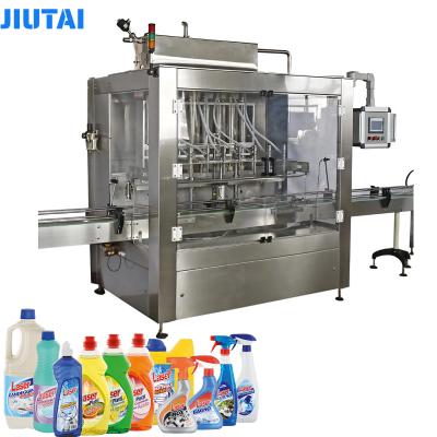 China Automatic Shampoo Conditioner Shower Gel Filling Machine Pneumatic Piston Gear Pumps 5Liter 300ml High Accuracy Stainless Steel for sale