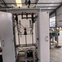 China Diaphragm Conveyor Two Head Small Liquid Bottle Semi Auto Overflow Filling Machine Detergent for sale