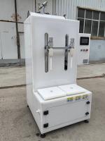 China Customized Head 84 Disinfectant Bleach Bottle Semi-Automatic Chemical Weighing Filling Machine for sale