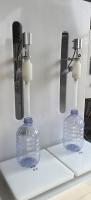 China Customized Head 84 Disinfectant Bleach Bottle Semi-Automatic Chemical Weighing Filling Machine for sale