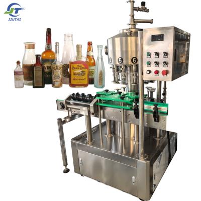 China Automatic Tracking Vacuum Filling Machine for 300ml Plastic Bottle Wine Vinegar Mineral Water With Conveyor Belt for sale