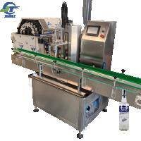 China Automatic Plastic Glass Jar Two Colors Chocolate Spread Swirl Peanut Butter Syrup Strawberry Sauce Stripes Paste Filling Machine for sale