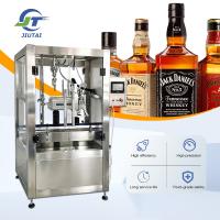 China Automatic Liquid Liquor Tequila Don Julio Tequila Martell  Whiskey Negative Pressure Liquid Bottling Filling Machine for sale