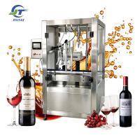 China Full Automatic Franc Smooth Dry Red Wine Sparkling Wine Champagne Negative Pressure Filling Machine for Liquid Bottling for sale