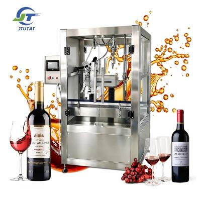 China Full Automatic Franc Smooth Dry Red Wine Sparkling Wine Champagne Negative Pressure Filling Machine for Liquid Bottling for sale