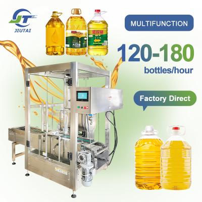 China Automatic Single Head Rotor Pump Filling Machine for Bulk Edible Oil Palm Oil Soybean Oil for sale