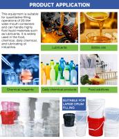 China Full Automatic Rotor Pump  Antifreeze Production Line Antifreeze Coolant Liquid Jerrycan Weighing  Filling Machine for sale