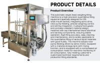China Full Automatic Rotor Pump  Antifreeze Production Line Antifreeze Coolant Liquid Jerrycan Weighing  Filling Machine for sale