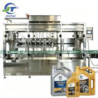 China Industrial Heavy Duty Engine Oil Lubricant High Viscosity Liquid for Machinery Automatic Tracking Gear Pump Filling Machine for sale
